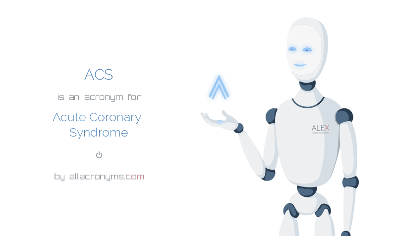 ACS Acute Coronary Syndrome
