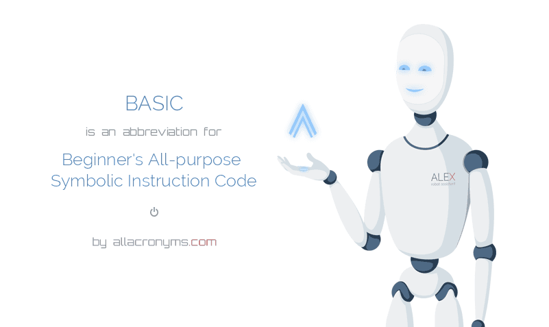 Basic Beginner S All Purpose Symbolic Instruction Code