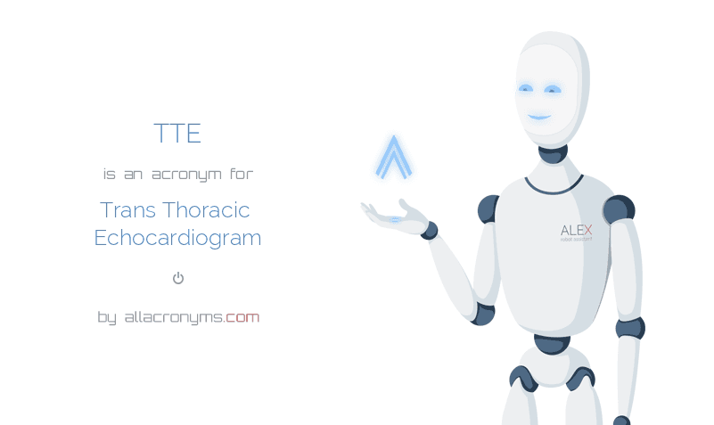 TTE - Trans Thoracic Echocardiogram