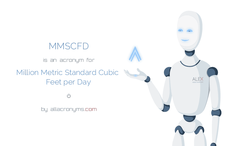 MMSCFD Million Metric Standard Cubic Feet per Day