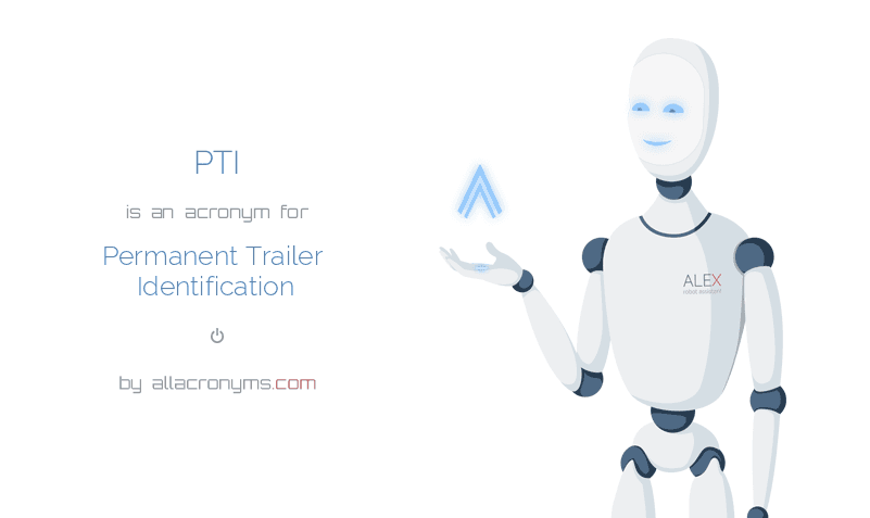 PTI Permanent Trailer Identification