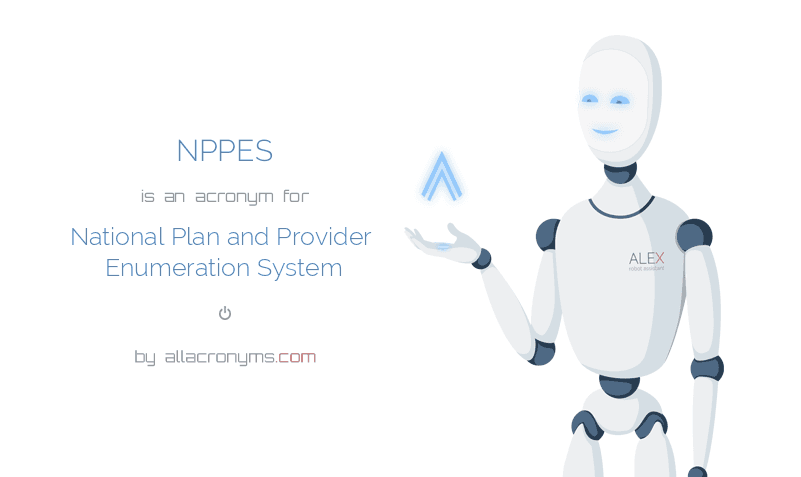 NPPES National Plan and Provider Enumeration System
