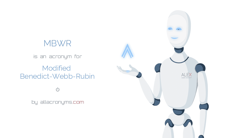MBWR Modified Benedict-Webb-Rubin