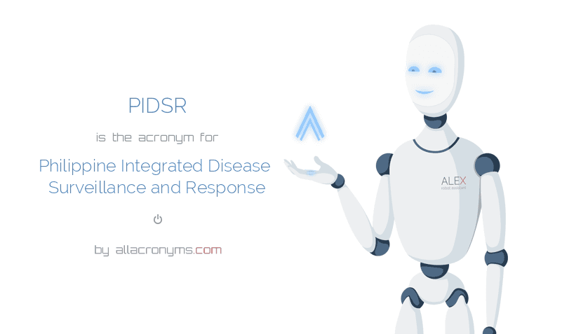 Pidsr Philippine Integrated Disease Surveillance And Response