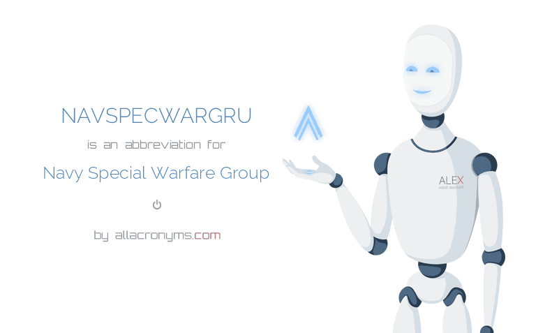 NAVSPECWARGRU Navy Special Warfare Group
