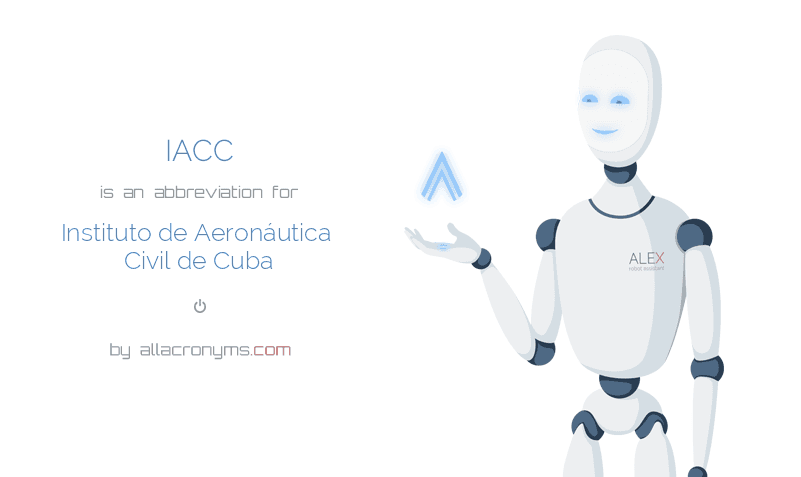 IACC - Instituto de Aeronáutica Civil de Cuba