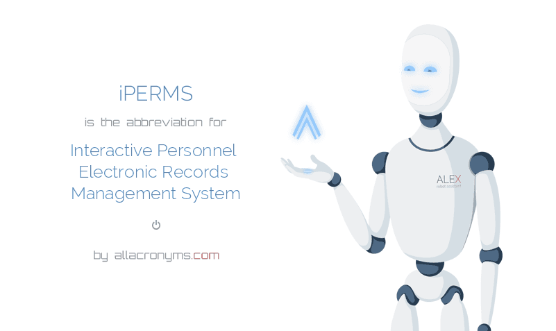 IPERMS Interactive Personnel Electronic Records Management System