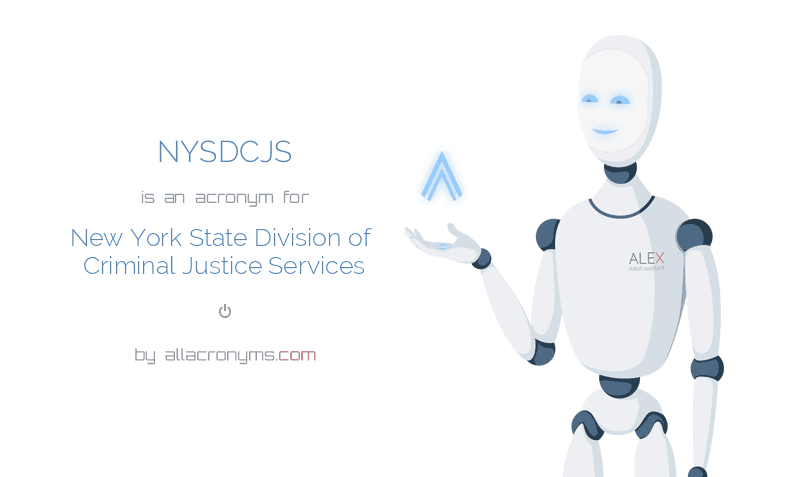 NYSDCJS New York State Division of Criminal Justice Services