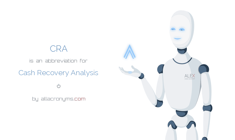 CRA Cash Recovery Analysis