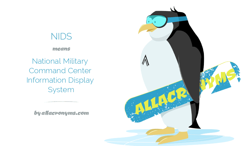 NIDS - National Military Command Center Information Display System
