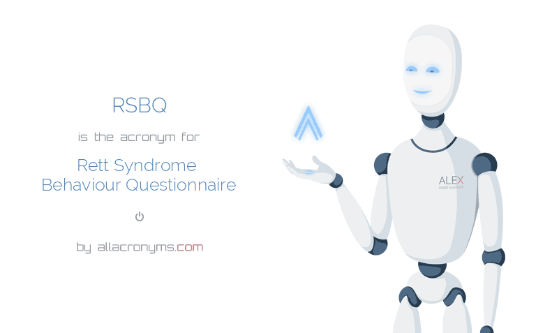 RSBQ Rett Syndrome Behaviour Questionnaire