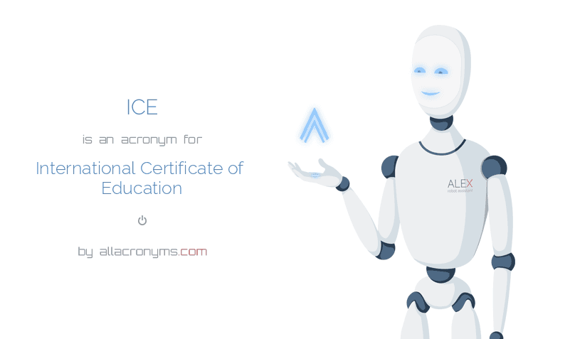 ICE International Certificate of Education