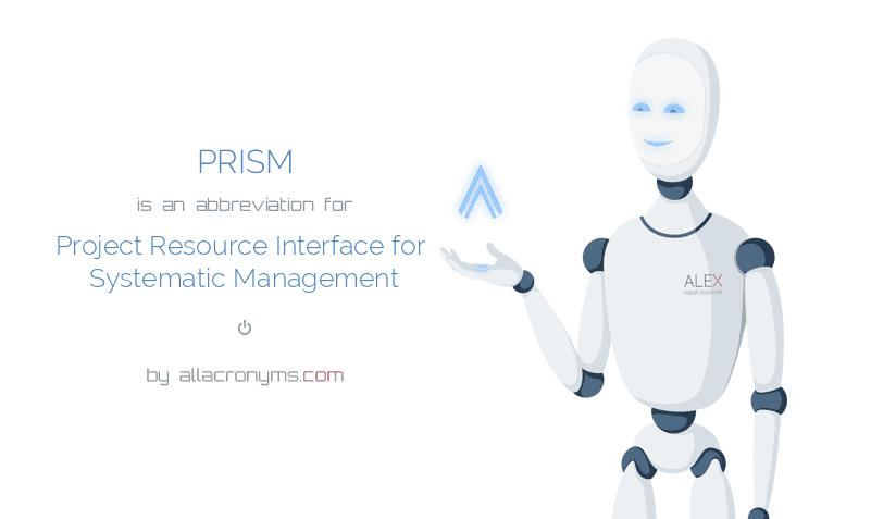 PRISM - Project Resource Interface for Systematic Management