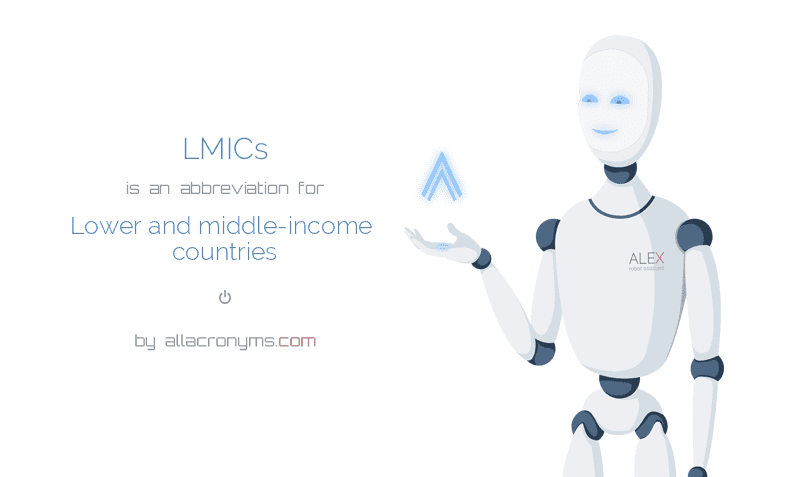 LMICS Lower and middle-income countries