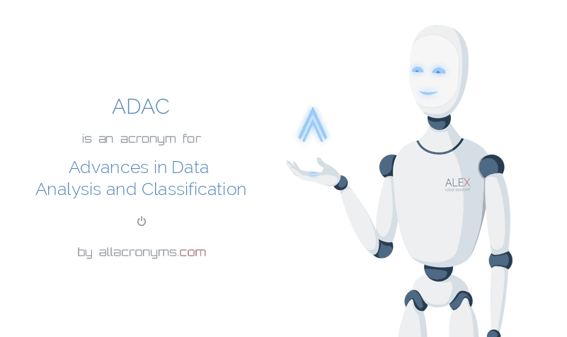 ADAC - Advances in Data Analysis and Classification